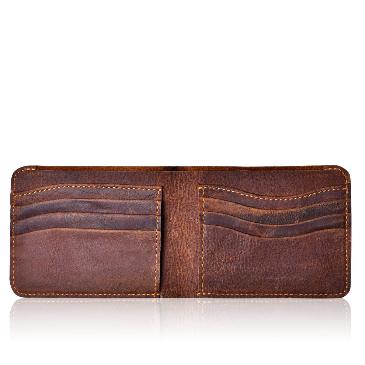 Buy Brown Leather Wallet For Men - 100% Handmade