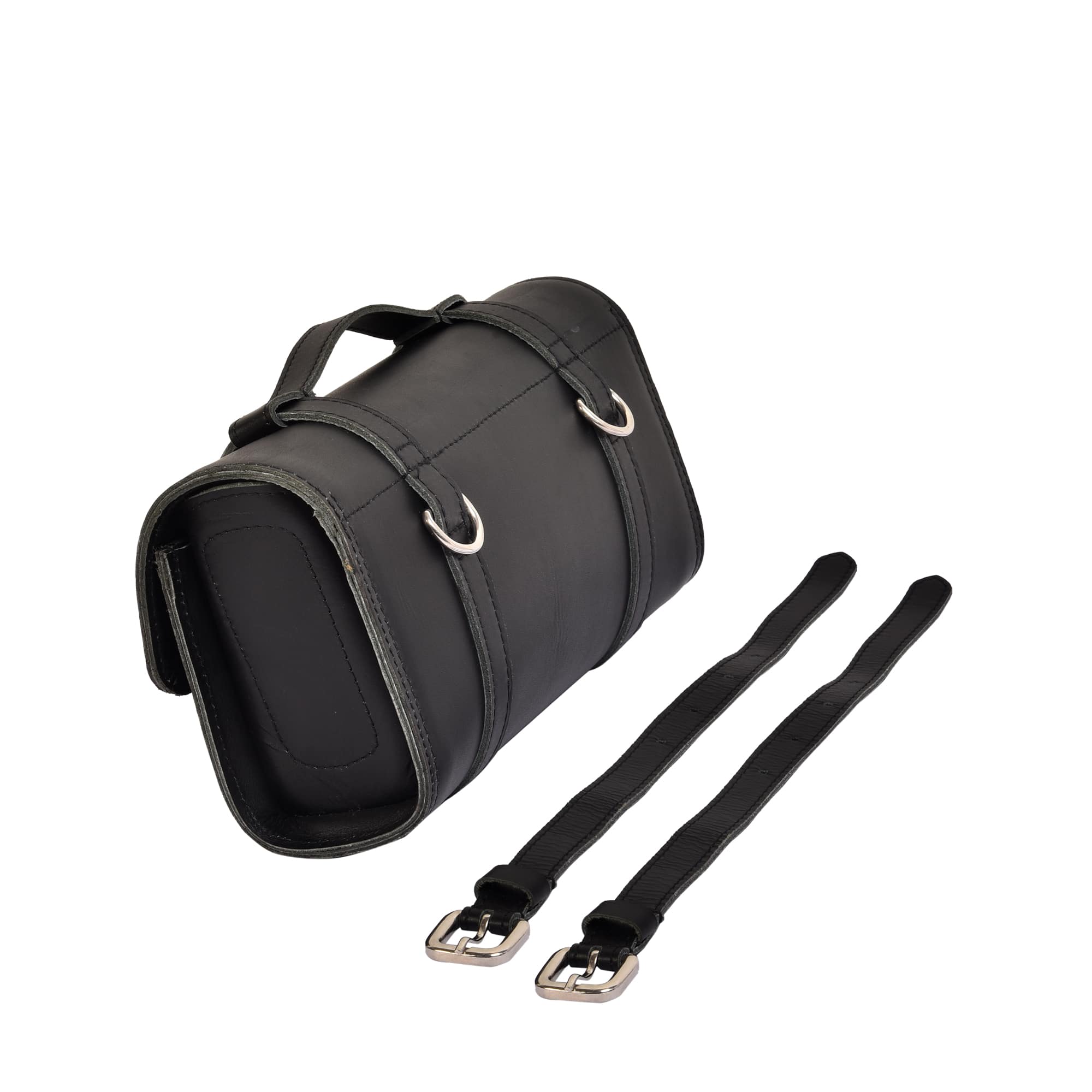 TOOLBAG - BLACK - Leather Toolkit - Golden Riders