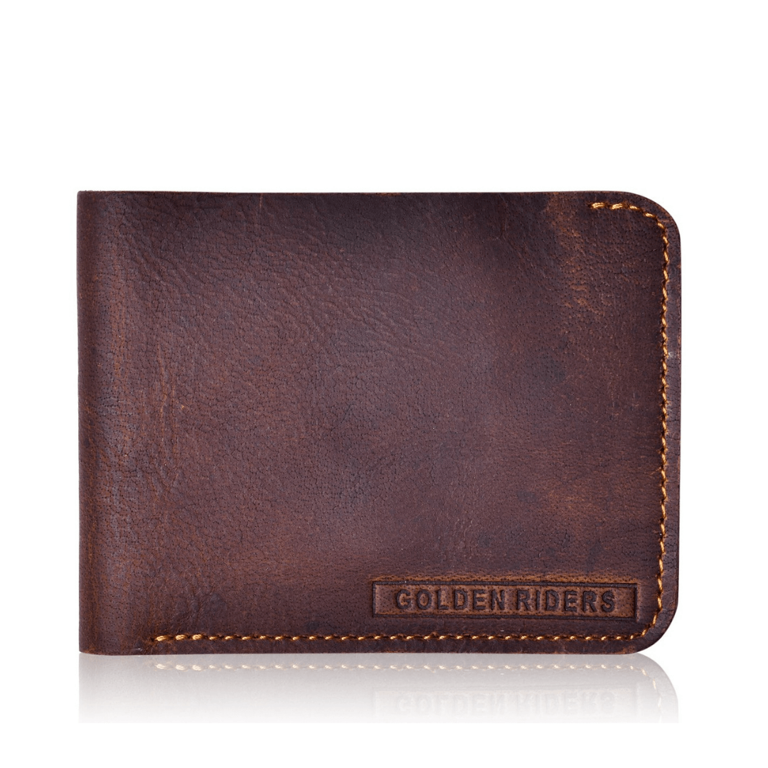 Buy Brown Leather Wallet For Men - 100% Handmade