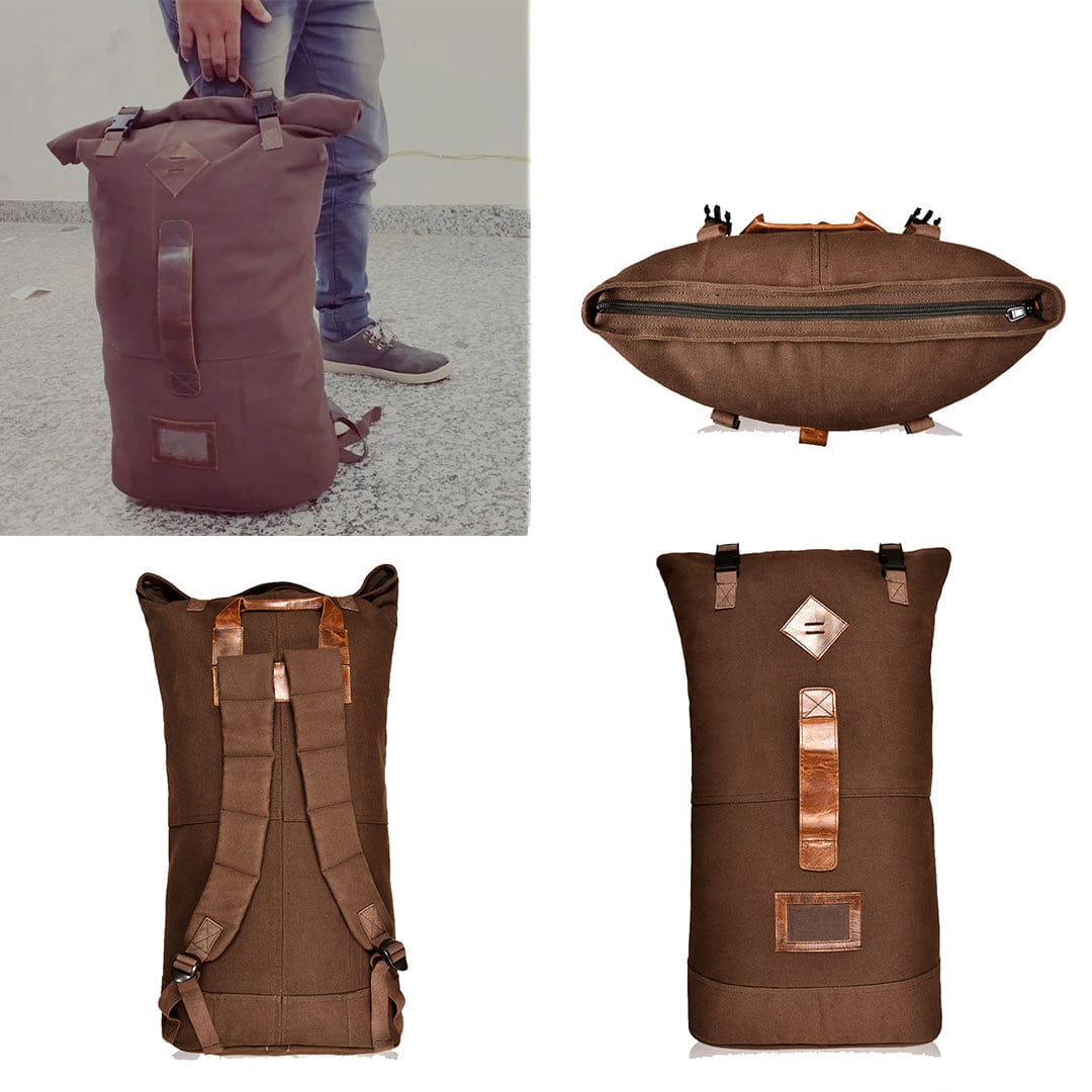 Canvas Duffel Bag - 100% Canvas, 100% Classic