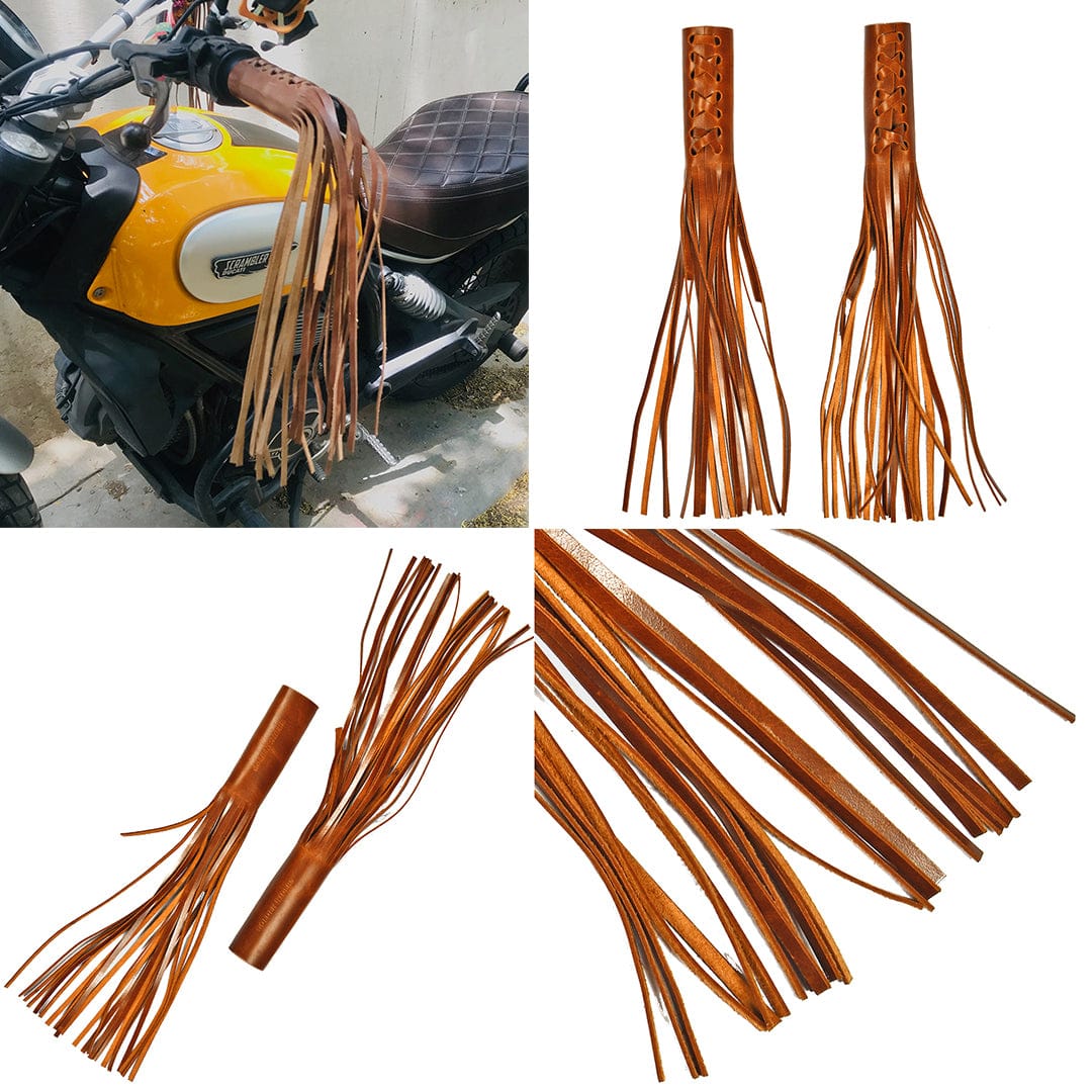 Best Motorcycle Handlebar Grip - 100% Classic, 100% Leather